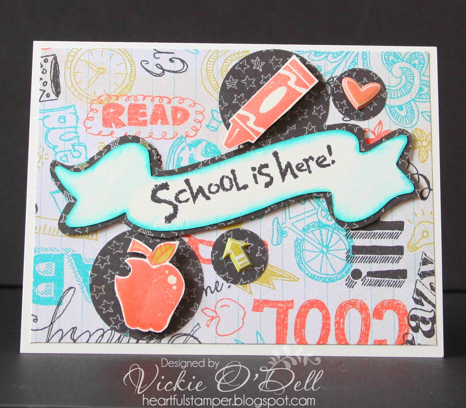 HeARTful Stamper: More Back to School Cards with Chalk It Up
