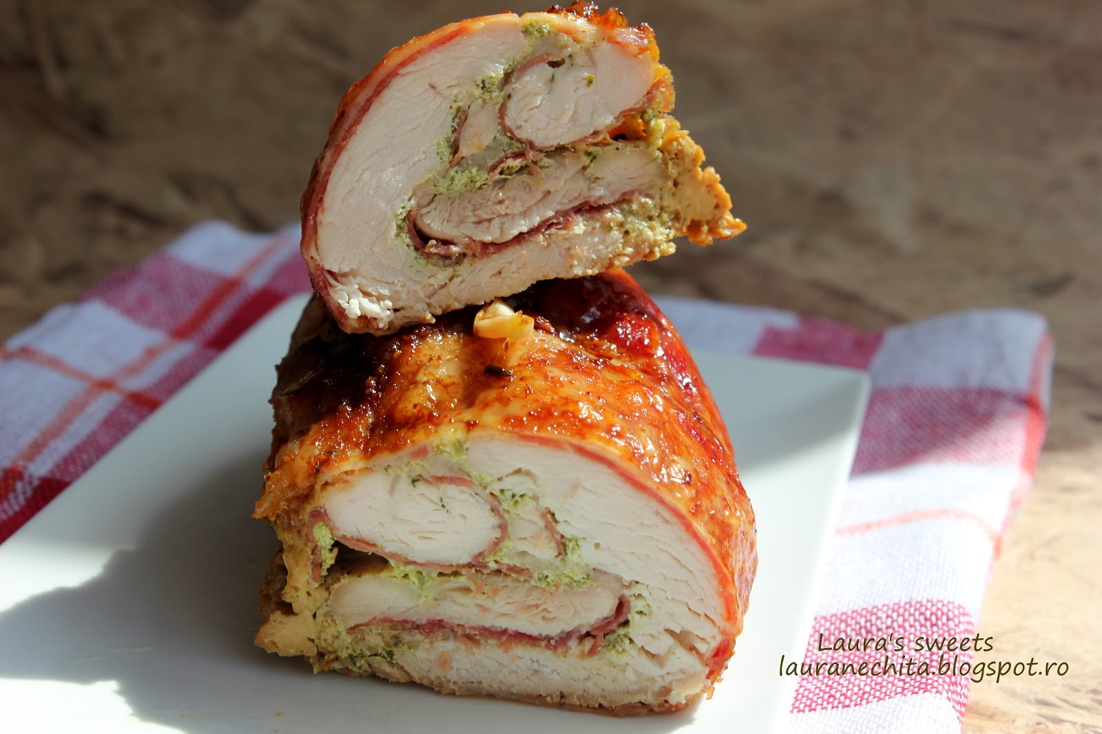 Rulada de pui - LauraSweets.ro