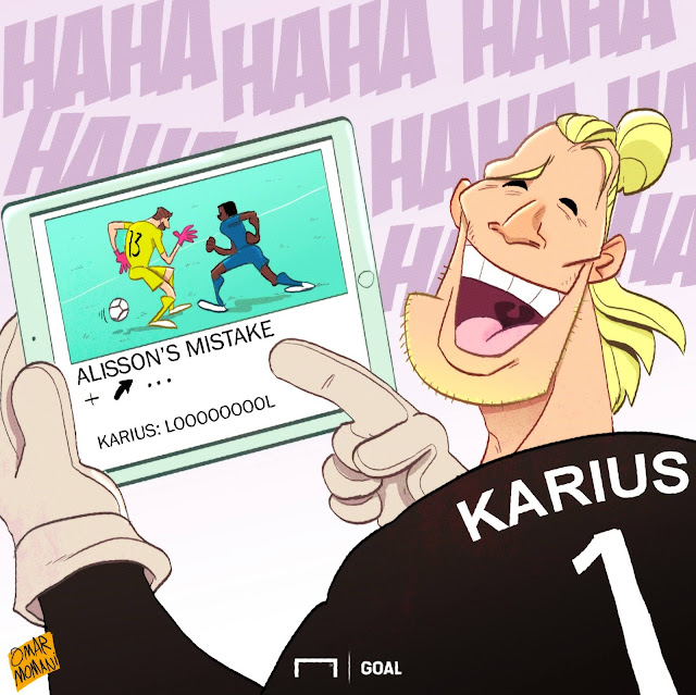 Omar Momani cartoons: Alisson Becker