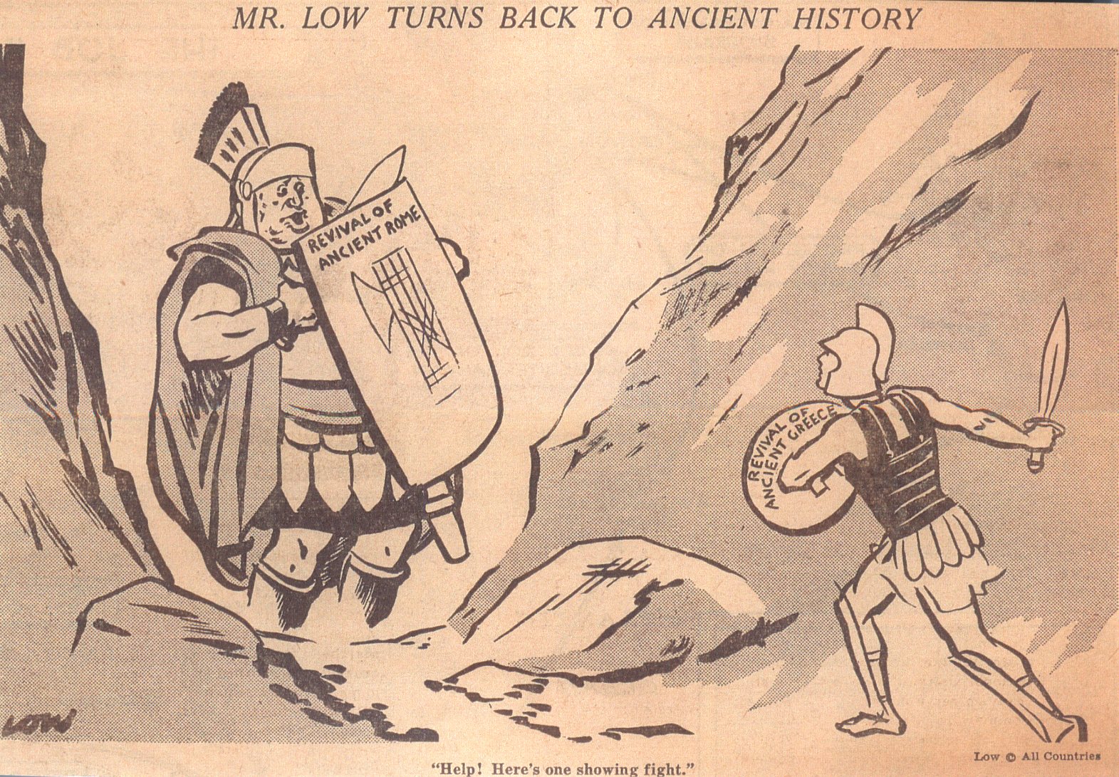 1941-1945. Wartime Political Cartoons