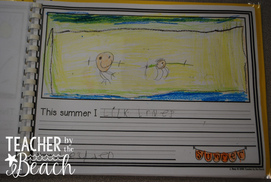 Class Books for the Year - Teacher by the Beach