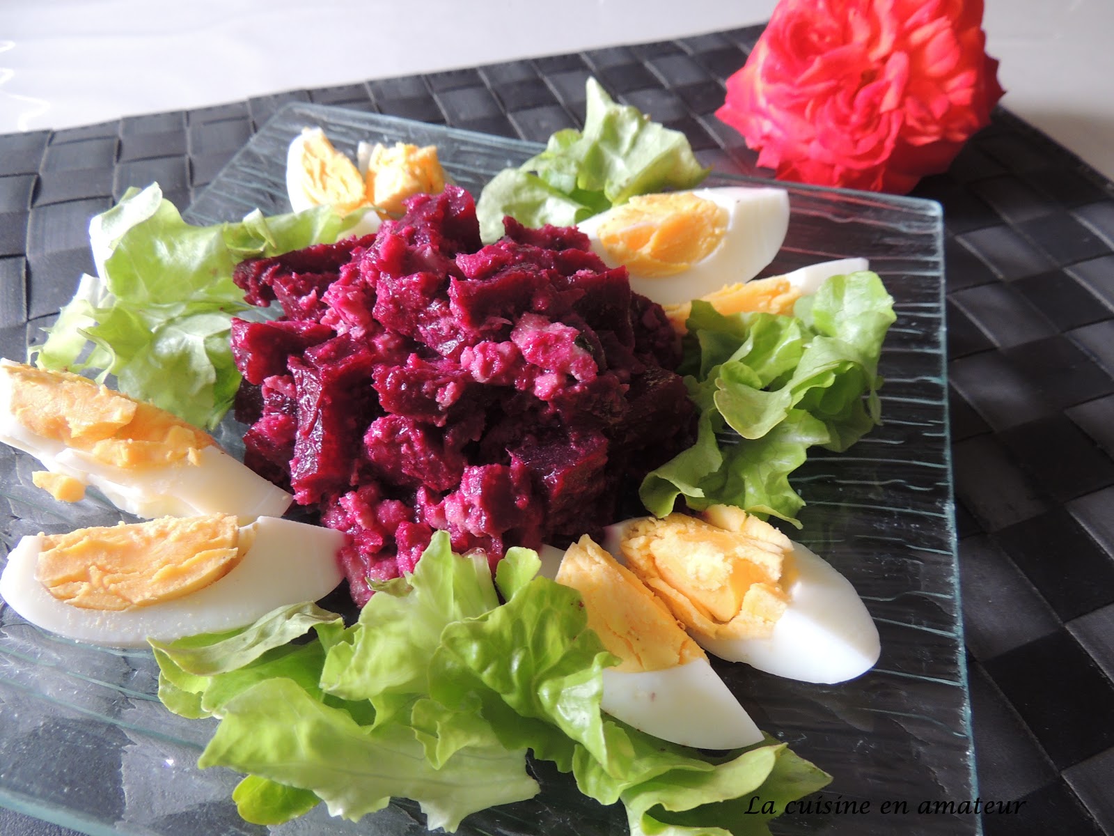 La cuisine en amateur de Maryline: Salade de betteraves au thon