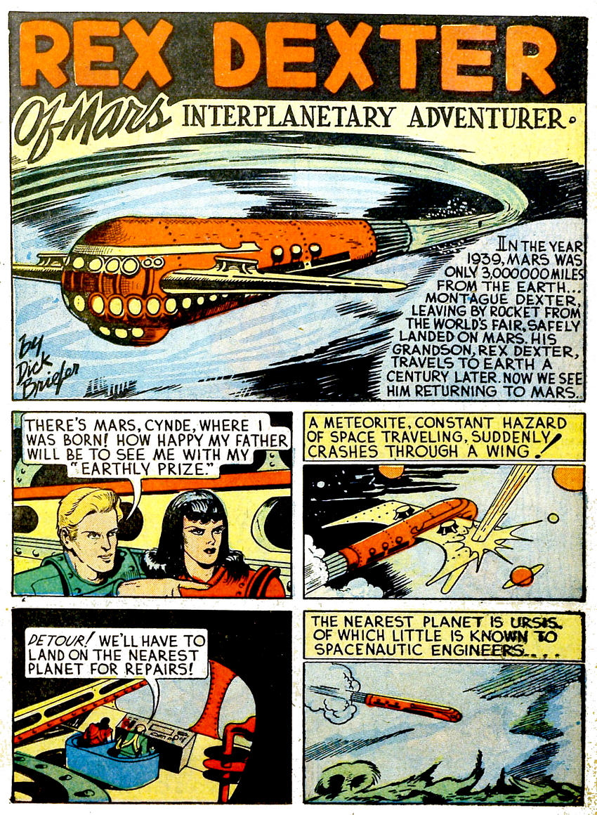 Pappy's Golden Age Comics Blogzine: Number 1553: Rex Dexter redux