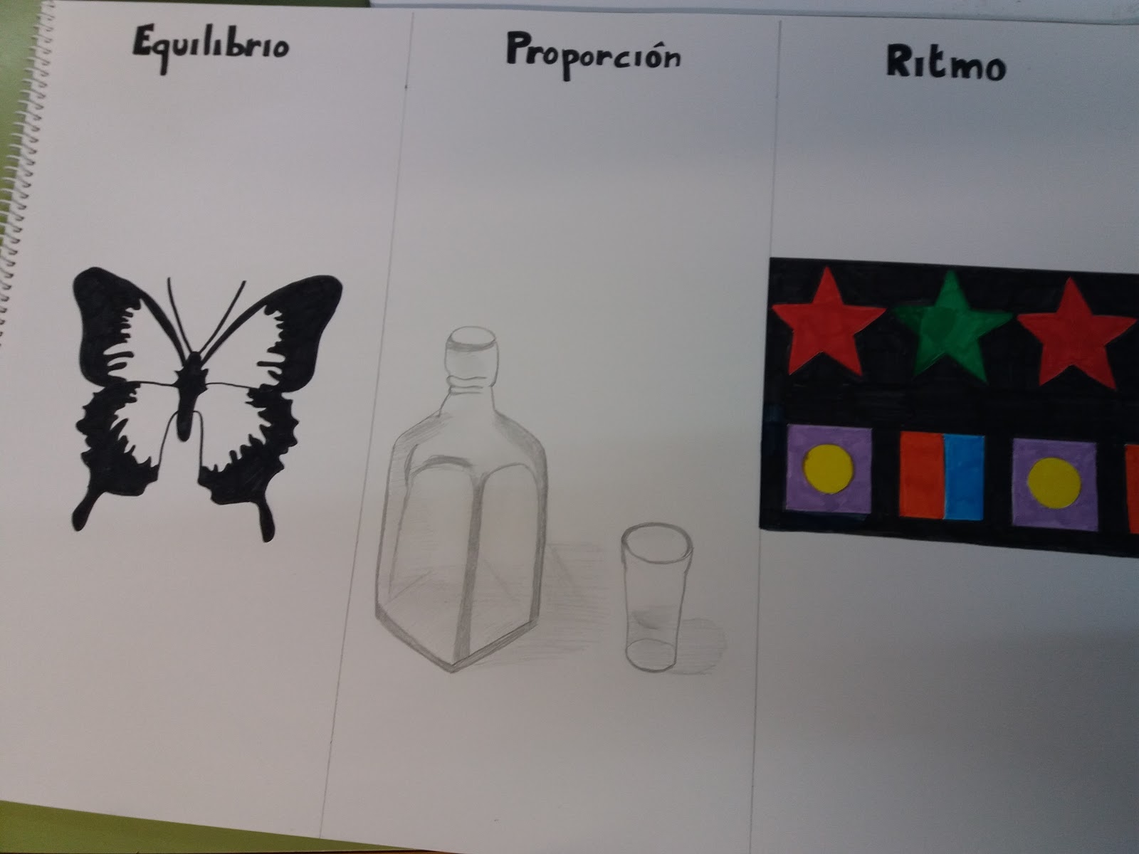 2º ESO EPVA: LÁMINA 4.- EQUILIBRIO, PROPORCIÓN Y RITMO.