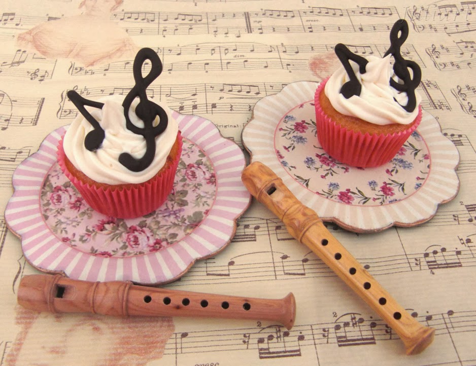 Juliart: Día de la Música: Cake pops y cupcakes musicales