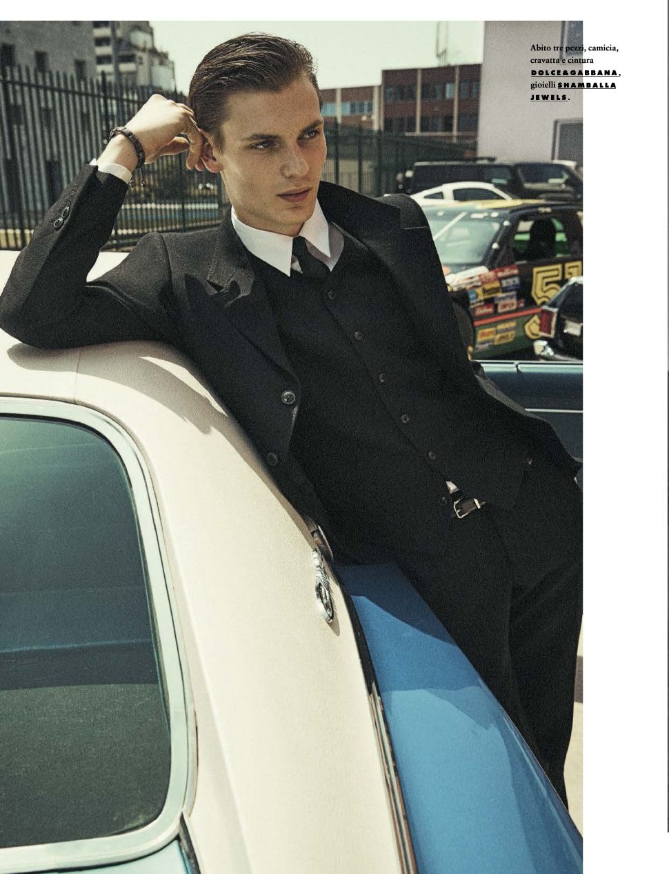 'At Speed': Editorial por Stefano Galuzzi para GQ Italia