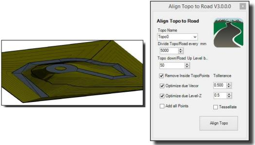 Revit Add-Ons: Align Topography To Road Add-in for Revit