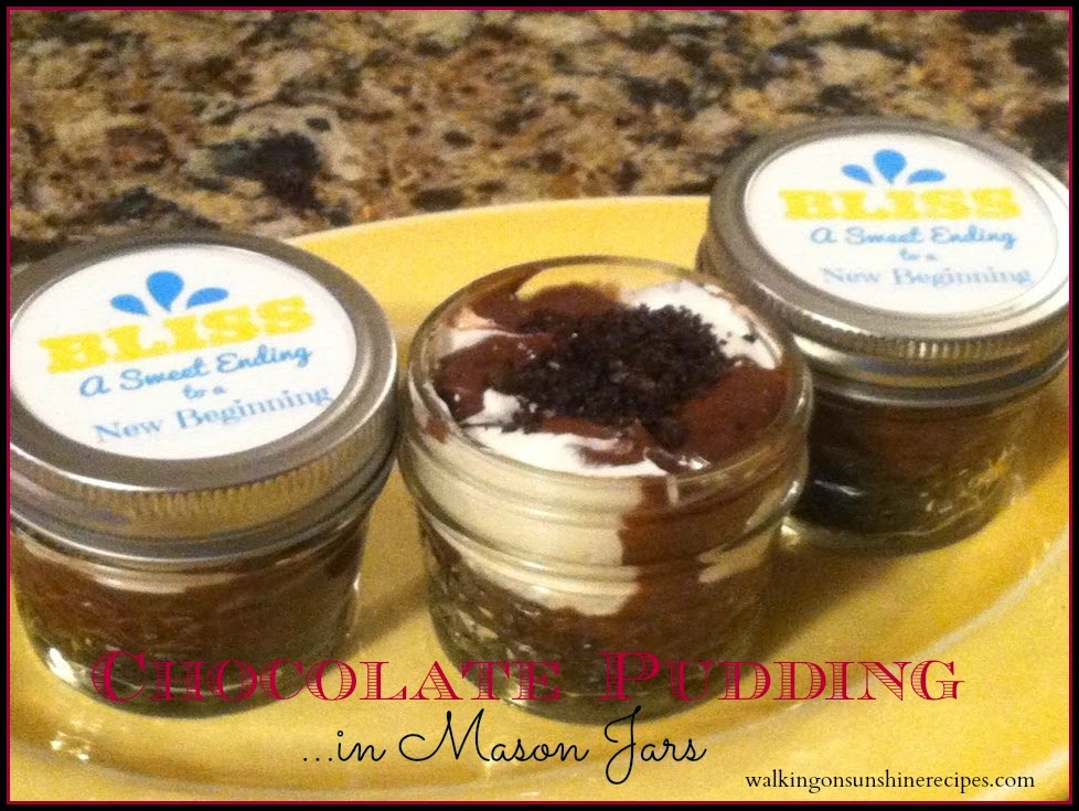 Mason Jar Pudding Treats with FREE Printable - Daily Dish Magazine