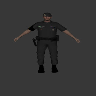 Táticão 3D Police Mods: Skin Força Tática - Gta SA