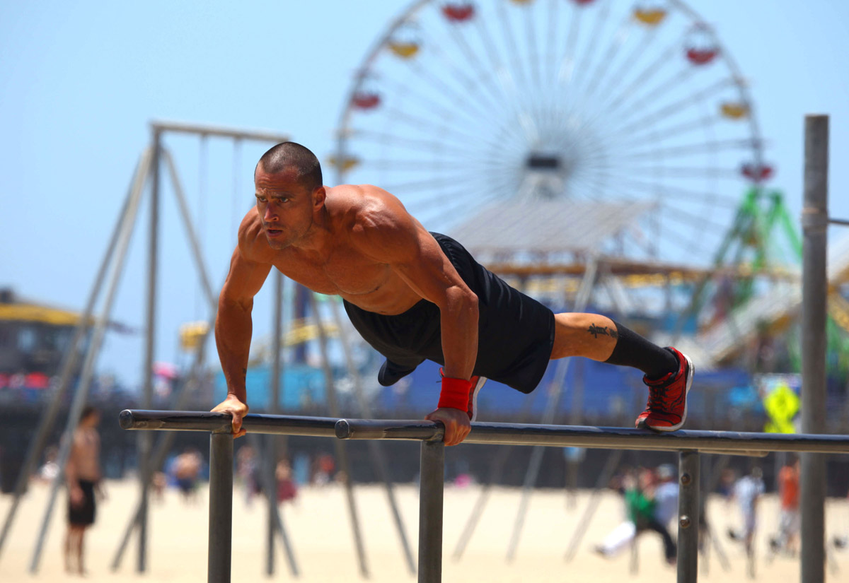 Julien Greaux Trains In Santa Monica | Oh yes I am