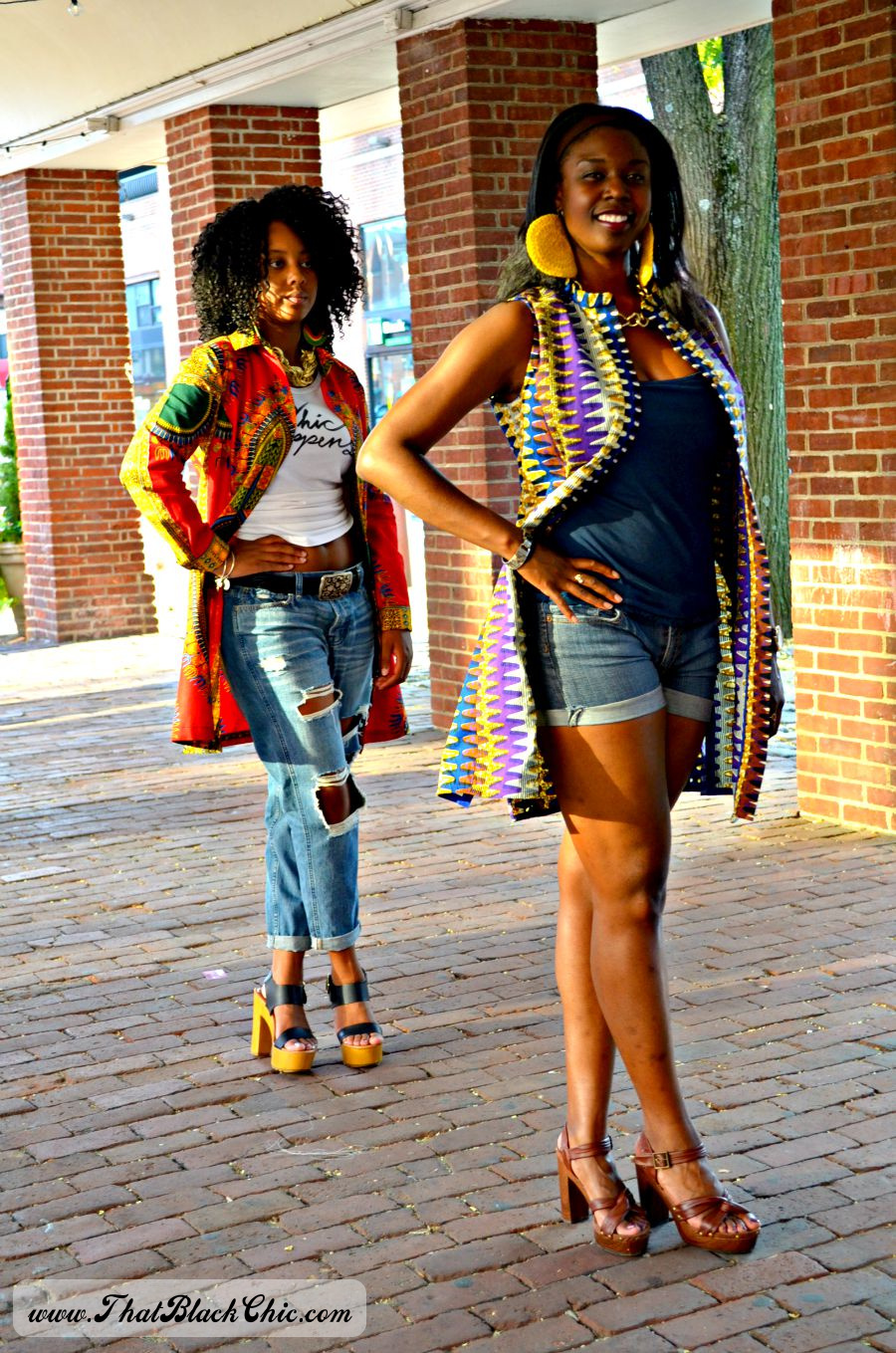 Two Shirt Dresses, Two Bloggers for "The Monthly Stitch" Two year ...