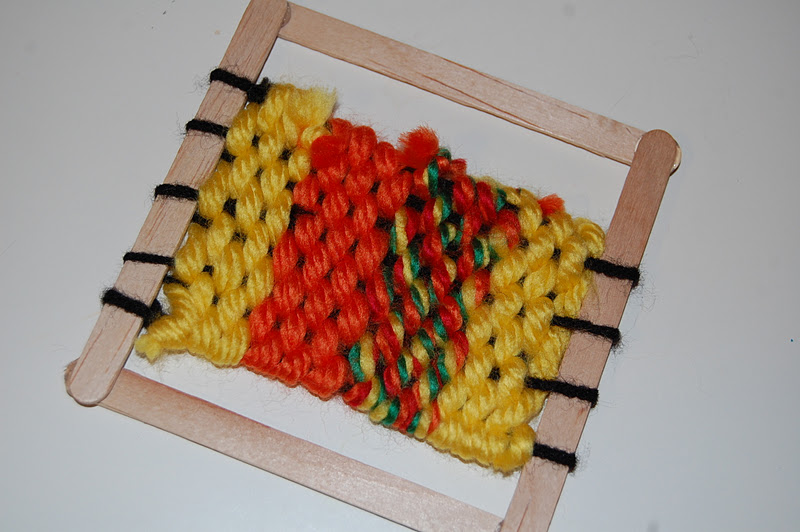 Our Creative Day: Mini-Weaving Loom