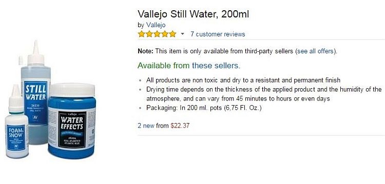 MF WARS: Terrain Tuesday - Acrylic Water