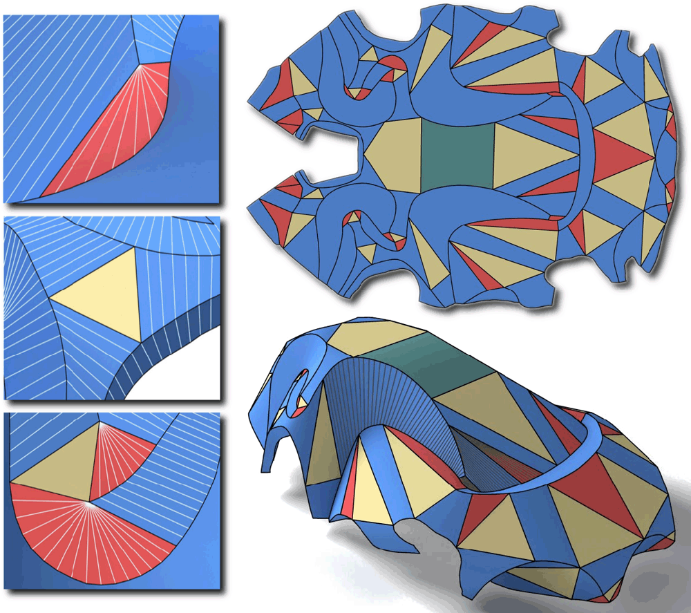 Border X'Change: Magic of Developable Surface