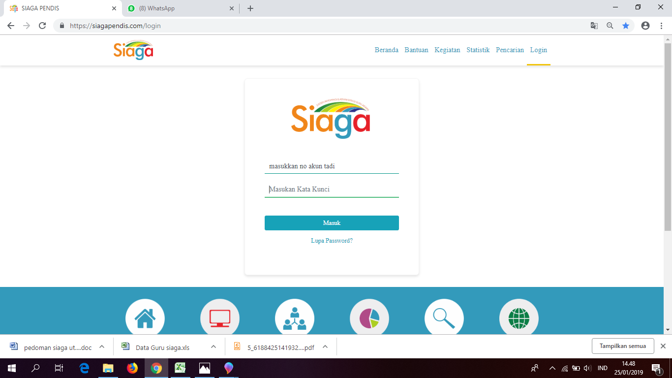 KKG PAI KECAMATAN PAGUYANGAN : SIAGA_PENDIS 2019