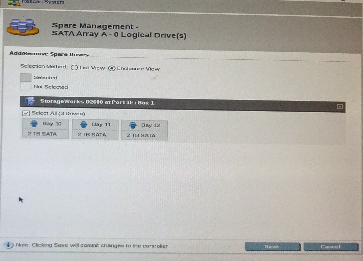 Tutorial konfigurasi RAID 5 di HP DL380G8 dengan HP DAS seri D2600 ...