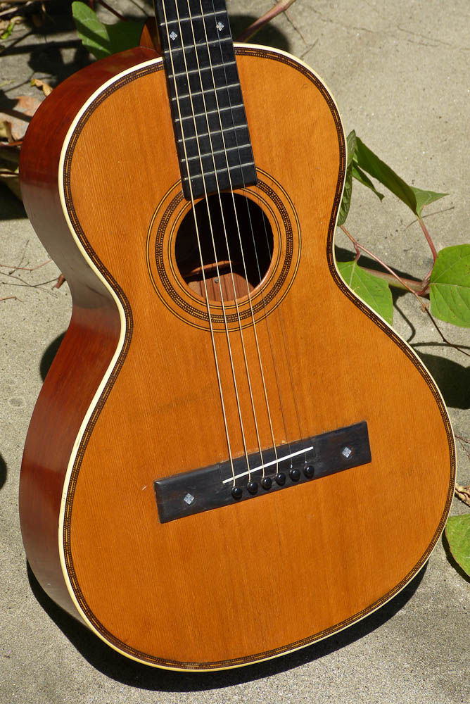 c.1915 Larson-made Adams Brothers "Parlor" Guitar