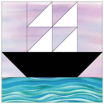 Quilt Inspiration: Free Pattern Day: Sailboats