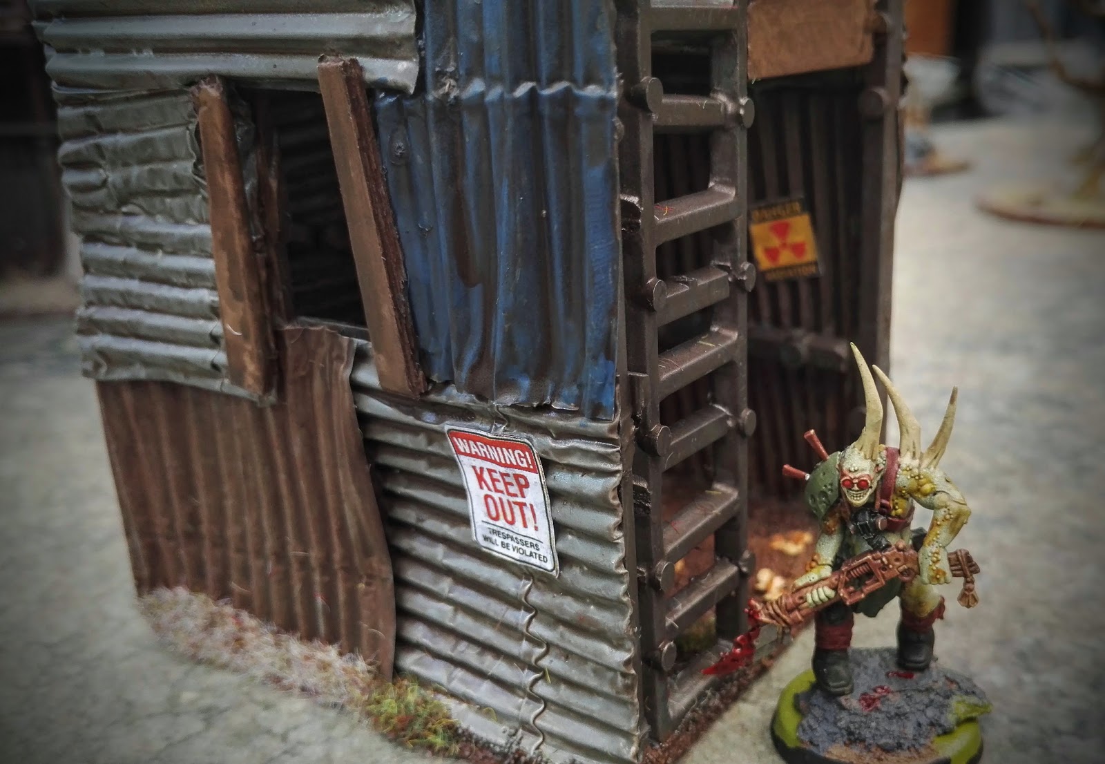 Bloodbeard's Garage: Tutorial: Scrap metal guard tower