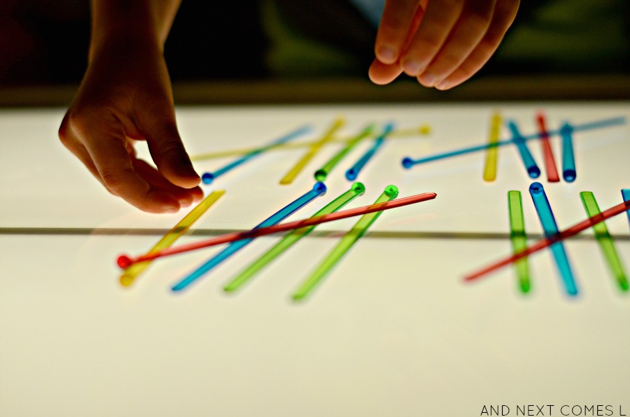Tally Marks Math on the Light Table | And Next Comes L - Hyperlexia ... Tally Marks Math on the Light Table | And Next Comes L - Hyperlexia ...