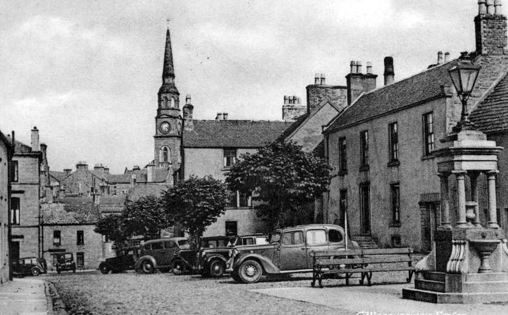 Tour Scotland: Old Photograph Little Causeway Street Forfar Scotland
