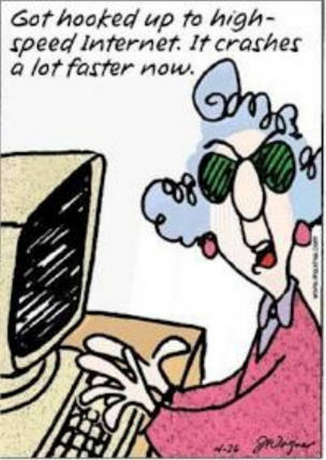 Chuck's Fun Page 2: Six assorted, vintage Maxine cartoons