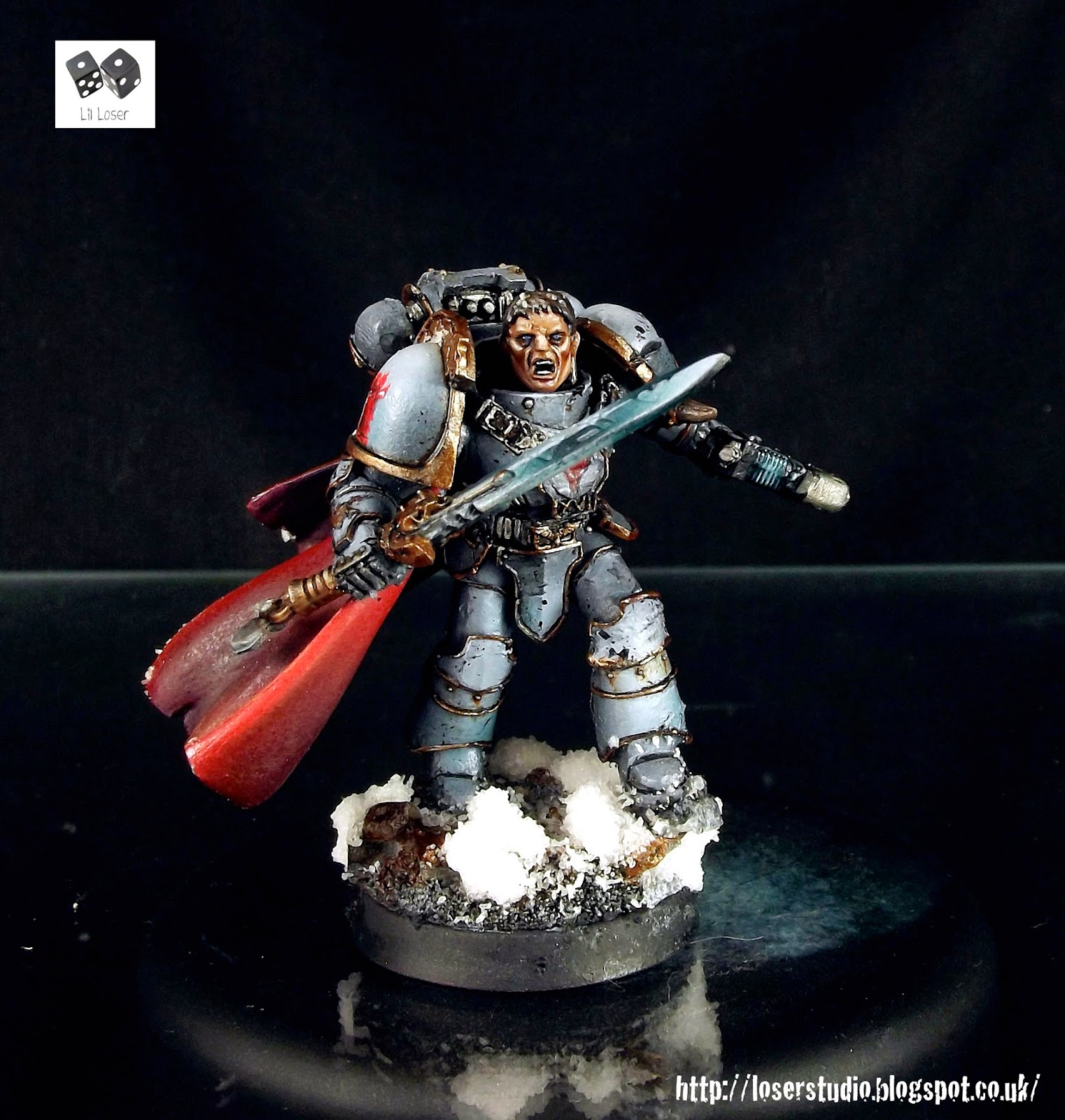 Charger of the Rout Heresy Era Space Wolf Legion Praetor ~ LilLegend ...