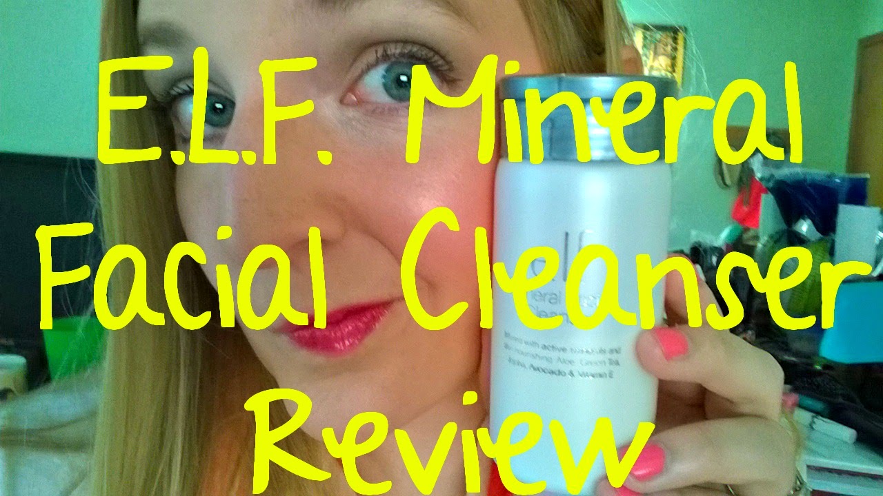The Life of Annelise: E.L.F. Mineral Facial Cleanser Review