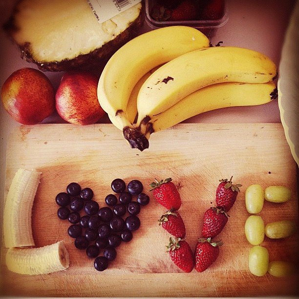 A Swedish Fruit Salad: fruits + morningwalks = the best