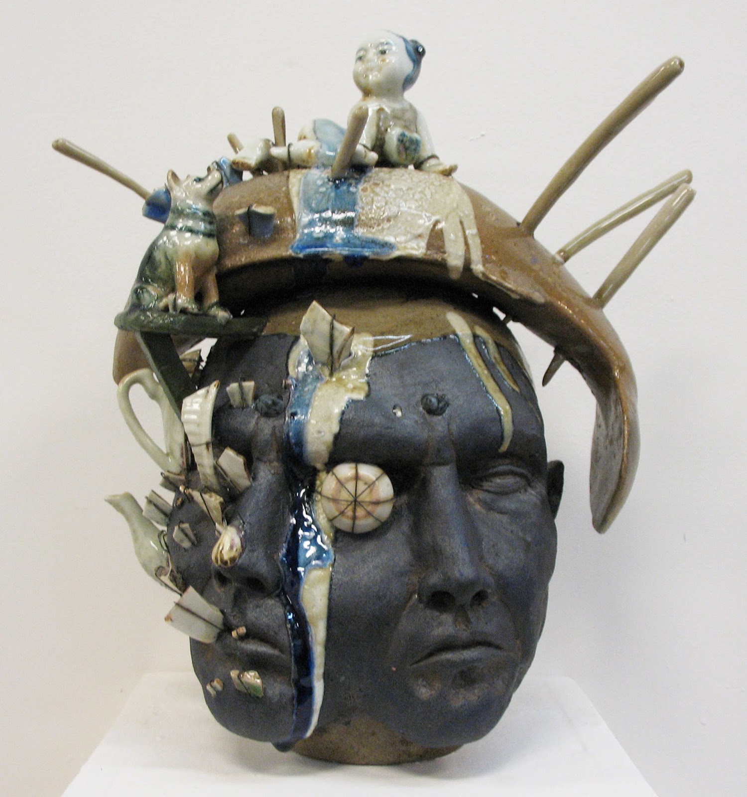 Peter Lenzo: Ceramic Heads and Face Jugs