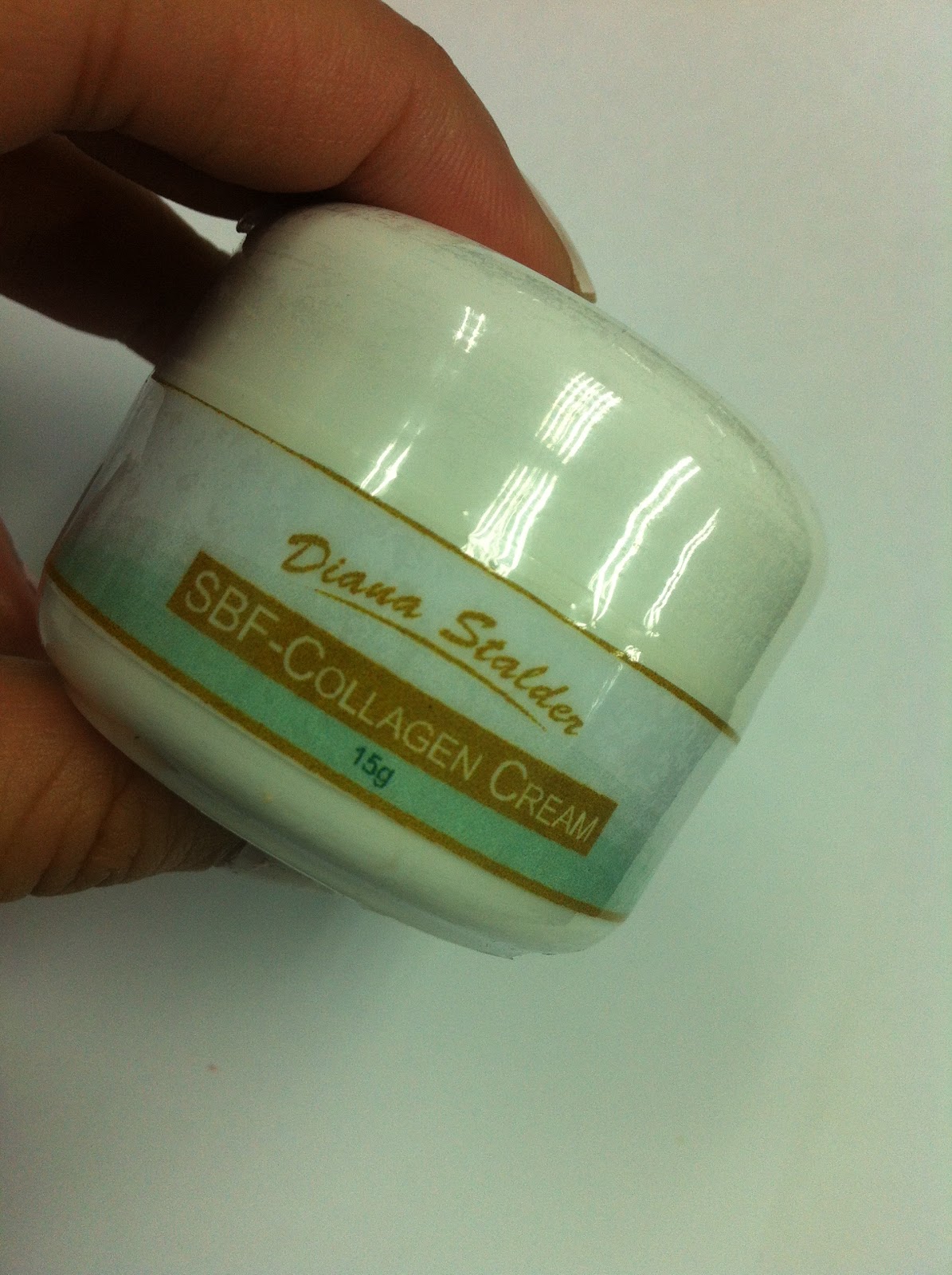 ANAlysisofmylife...: Diana Stalder's SBF Collagen Cream