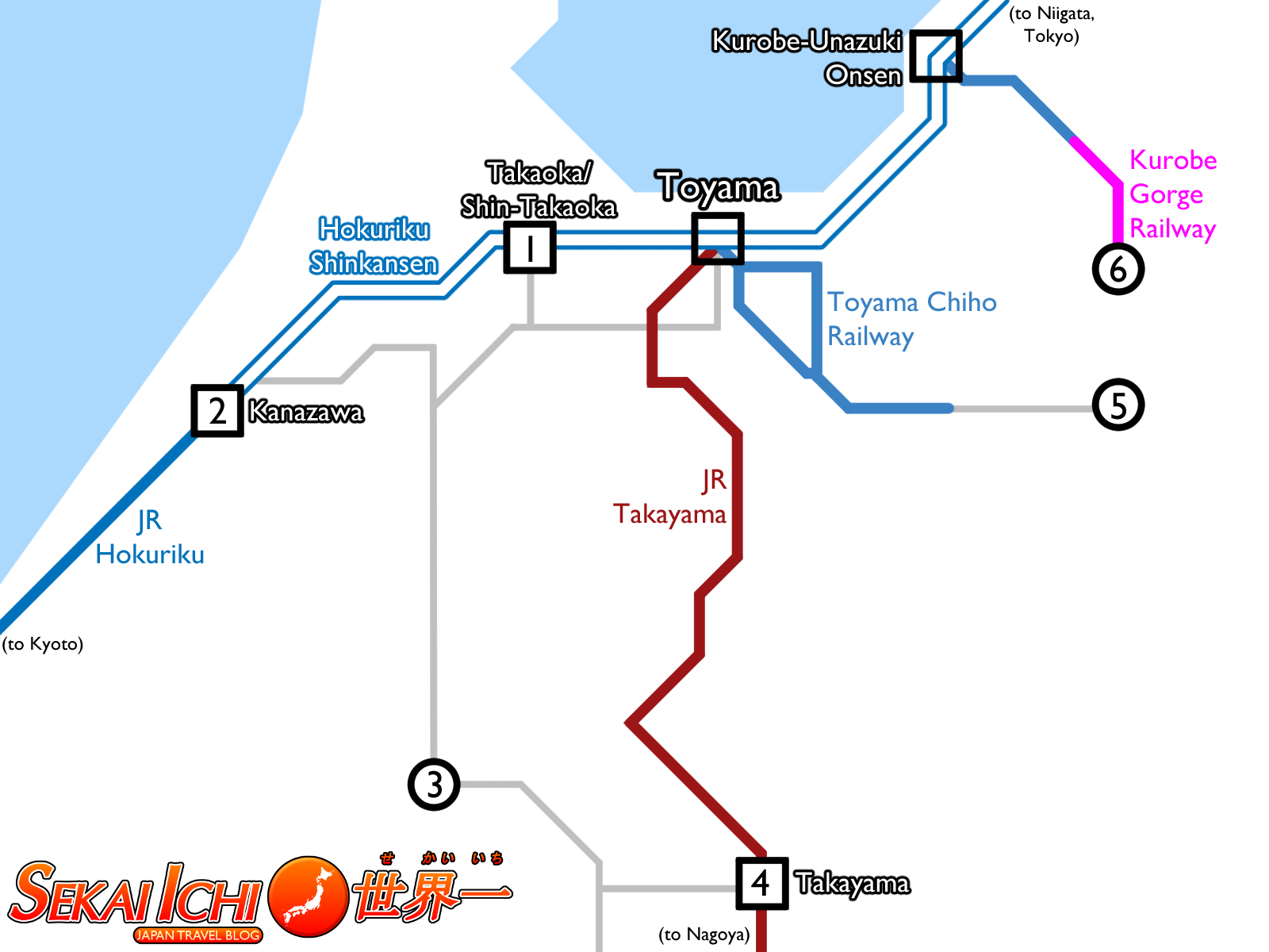 Sekai Ichi: Japan Travel Blog: Introduction to: Toyama