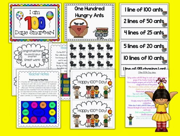 First Grade Gallery- Lessons for Little Learners: 100th Day Activities ...