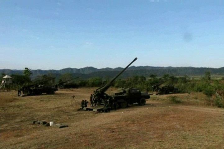 Myanmar Armed Forces: Myanmar Army Nora Howitzer, SH 1 SP Howitzer and ...
