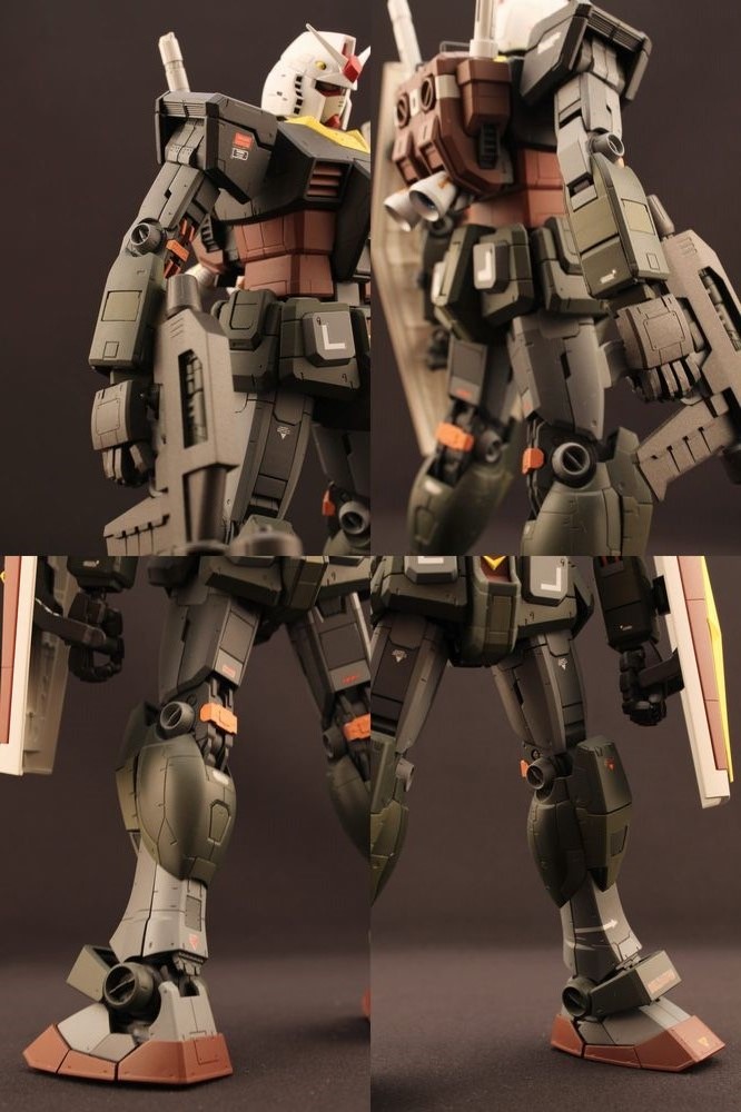 MG 1/100 RX-78-2 Gundam Real Type Color Painted Build