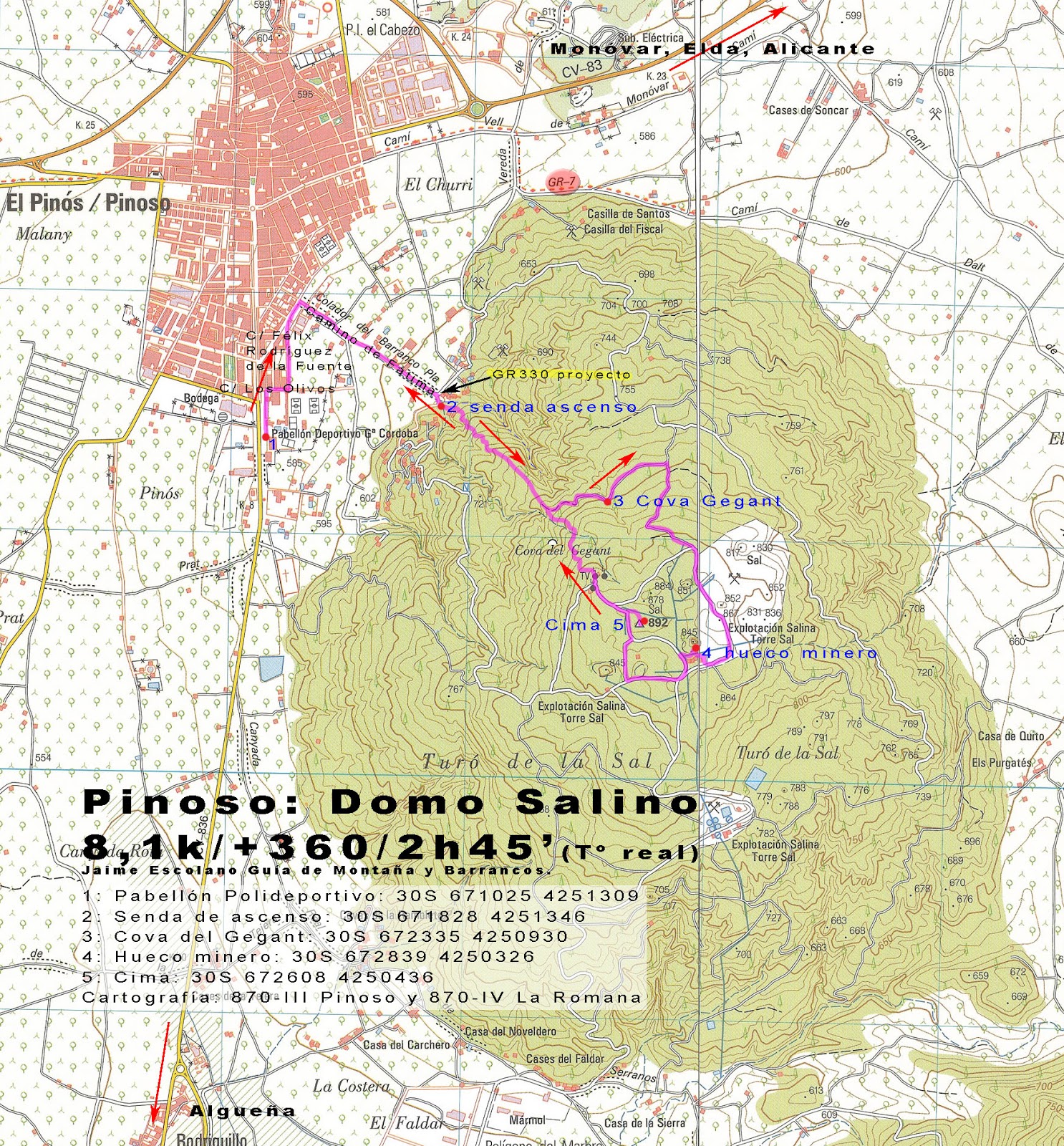 Barro y sal... Domo salino de Pinoso