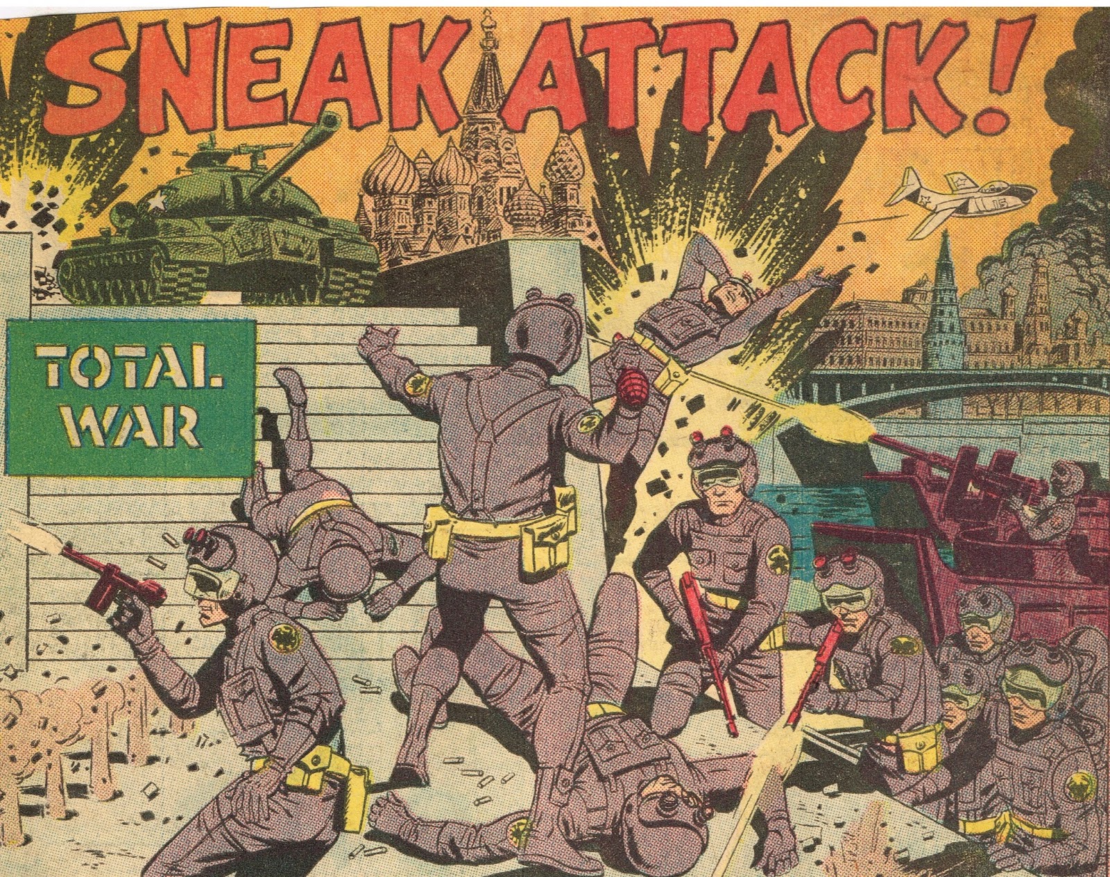 Cap'n's Comics: MARS Patrol Total War by Wally Wood