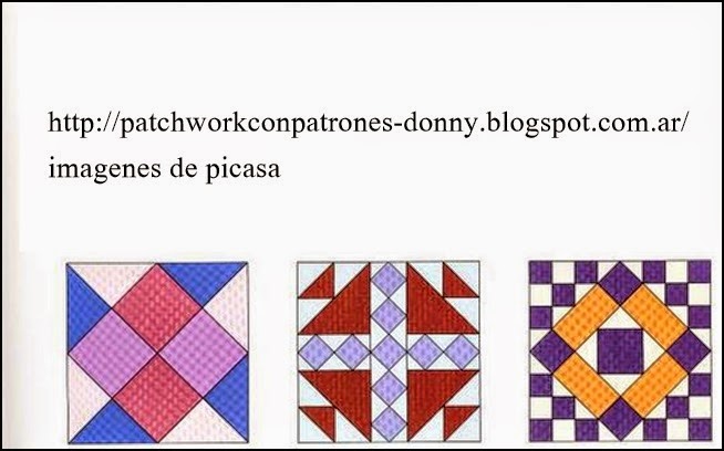 PATCHWORK= SOLO PATRONES = TODO GRATIS: TECTINAS,FORMAS,CUADRITOS EN PATCHWORK,