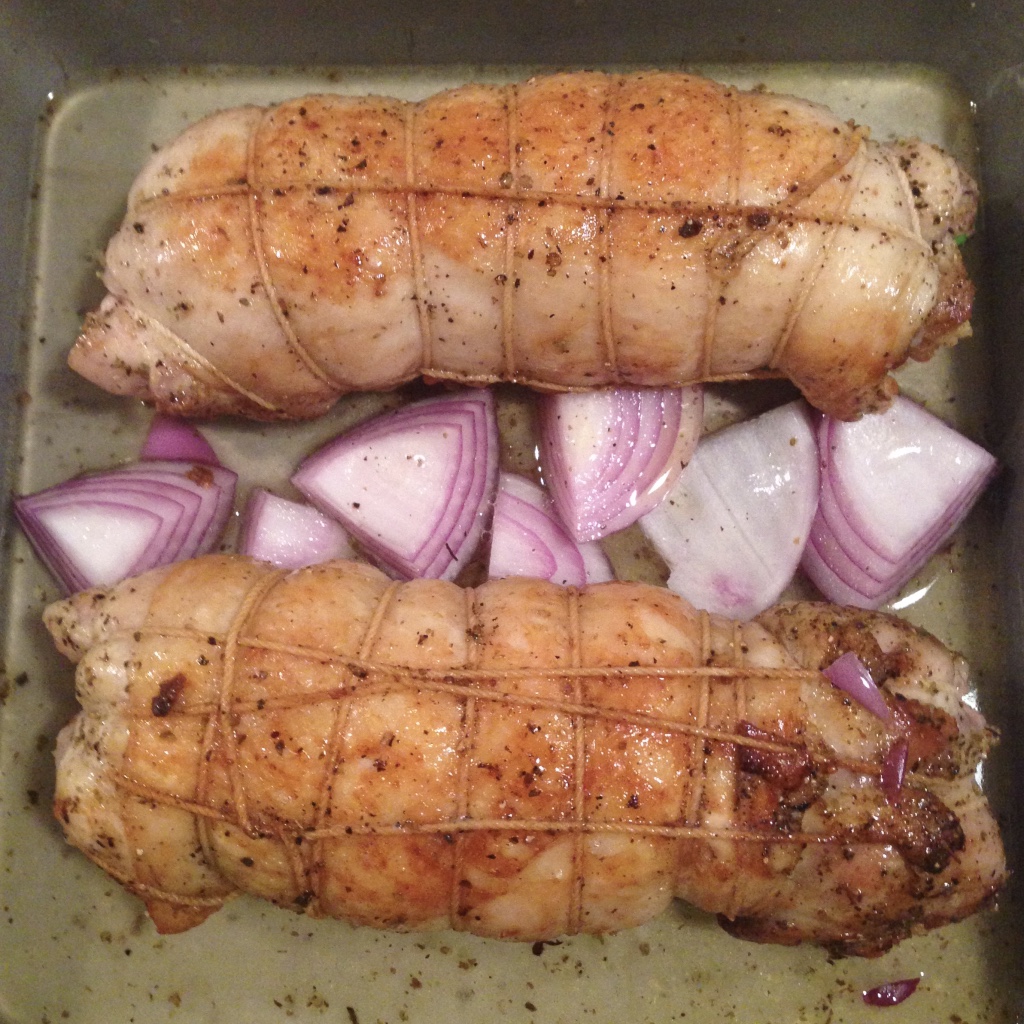 HOMEMADE SLOVENIAN FOOD : STUFFED CHICKEN ROAST