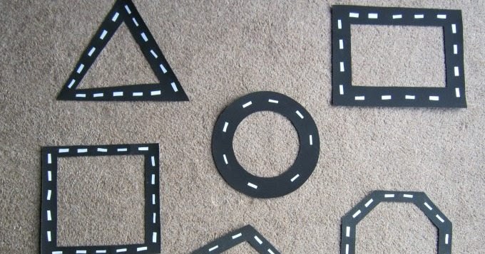 Las figuras geométricas y la educación vial