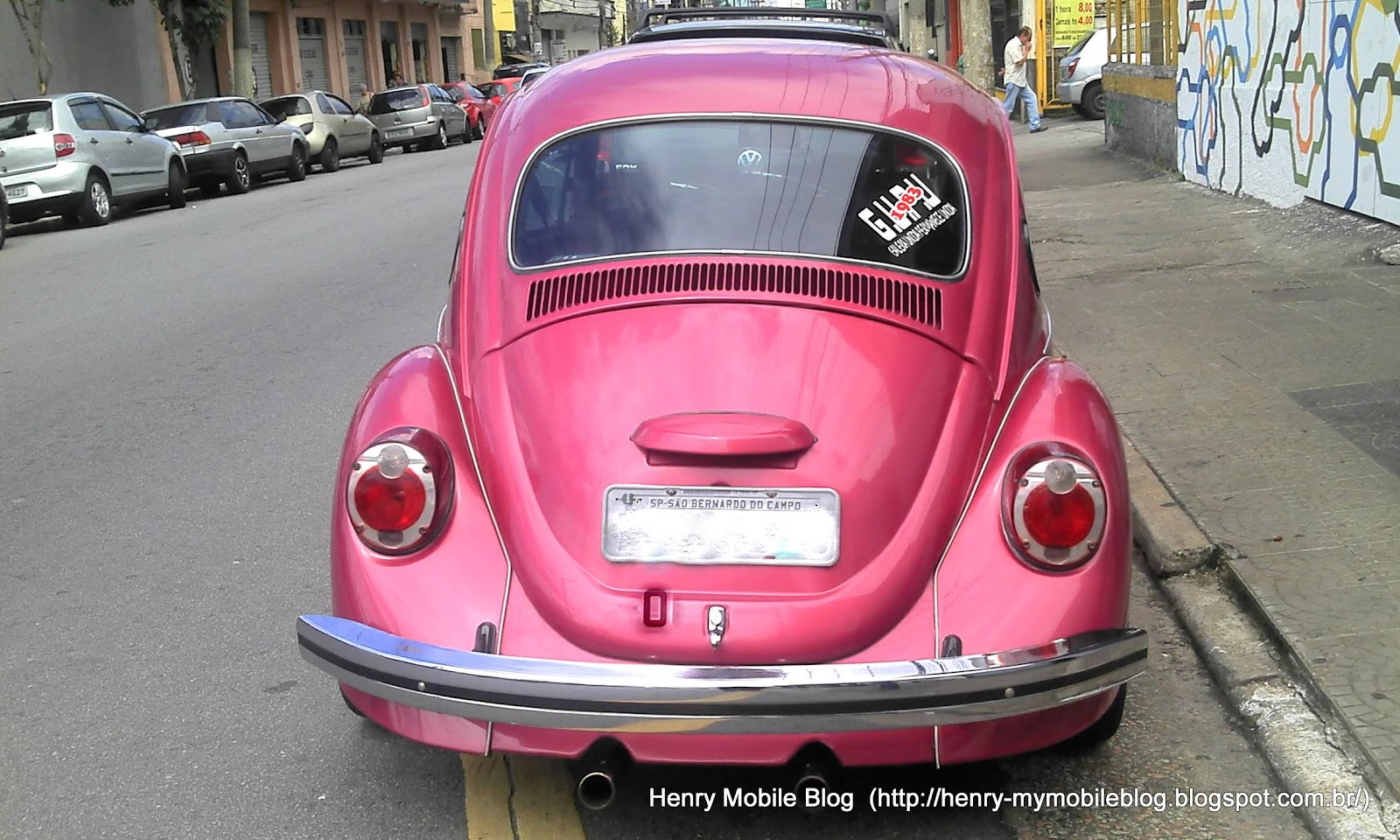 Henry Mobile Blog: VW Sedan Rosa pérola