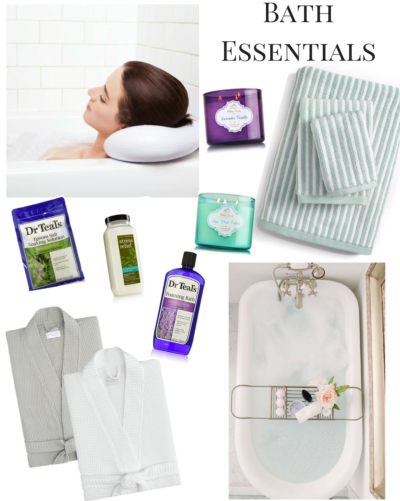 Life As The Coats: BATH ESSENTIALS