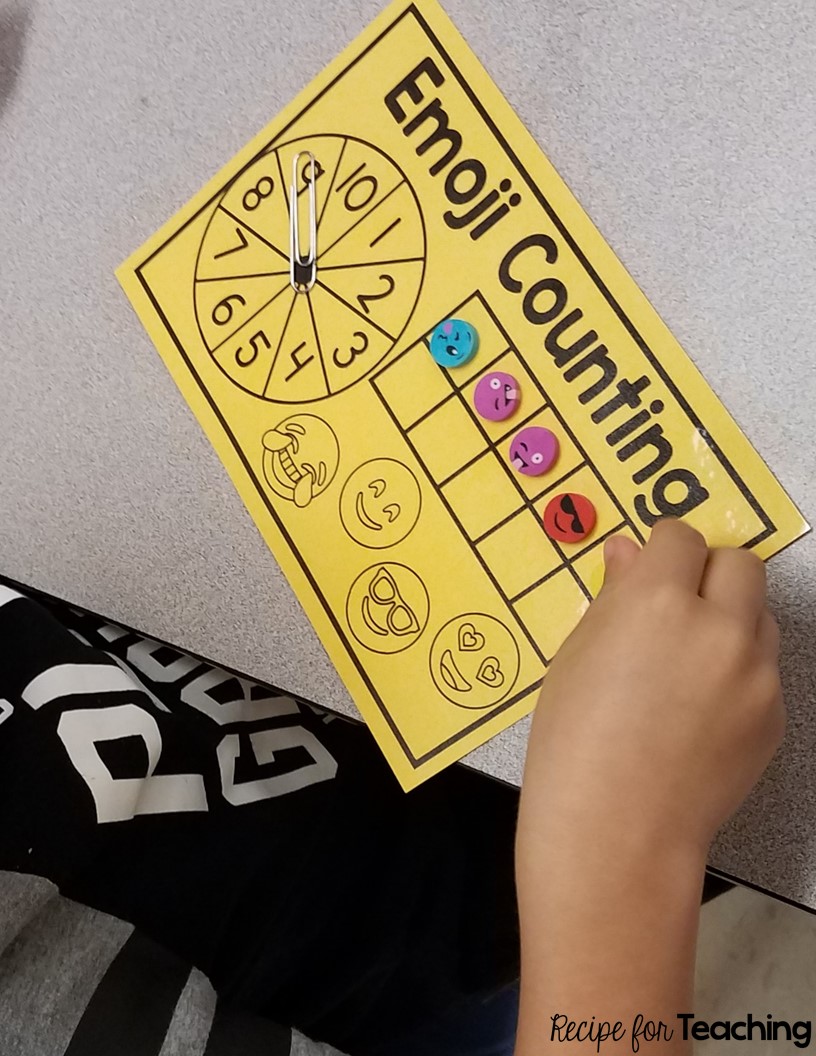 Emoji Counting - Recipe for Teaching