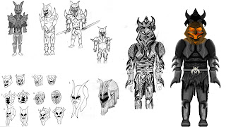 Josh Audsley-Smith: Character design, Evil Character