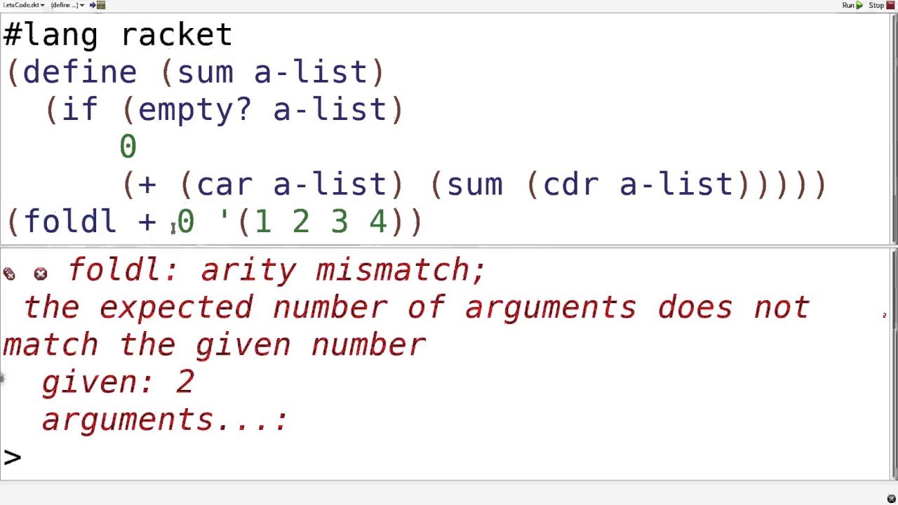 Racket Programming Language