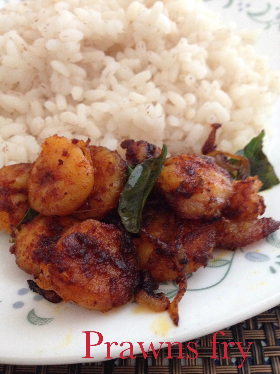 Prawns fry recipe in Kerala style - Kottayam Kitchen