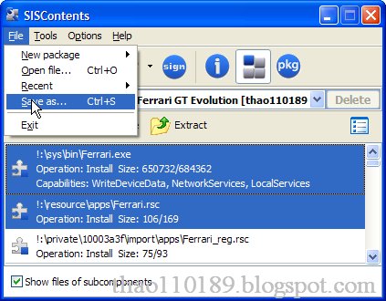 Hướng dẫn edit thông tin file .jar (.jad) và .sis (.sisx) | Viết bởi ...