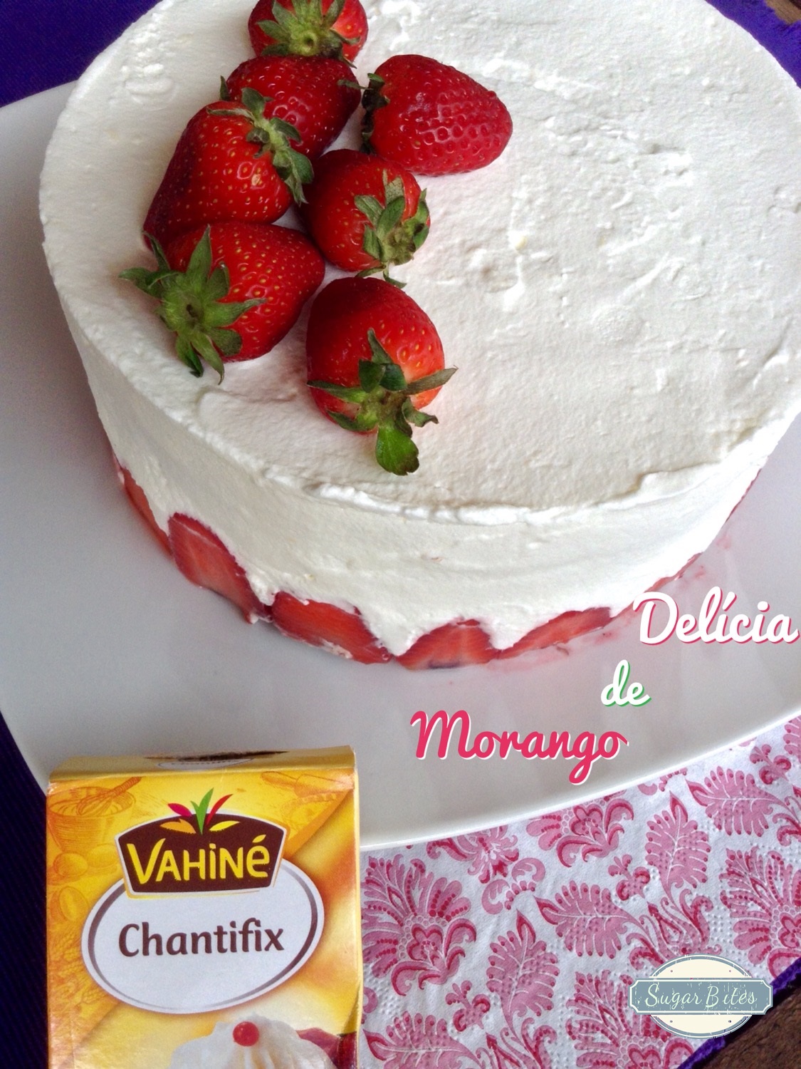 Sugar Bites: Delícia de Morango