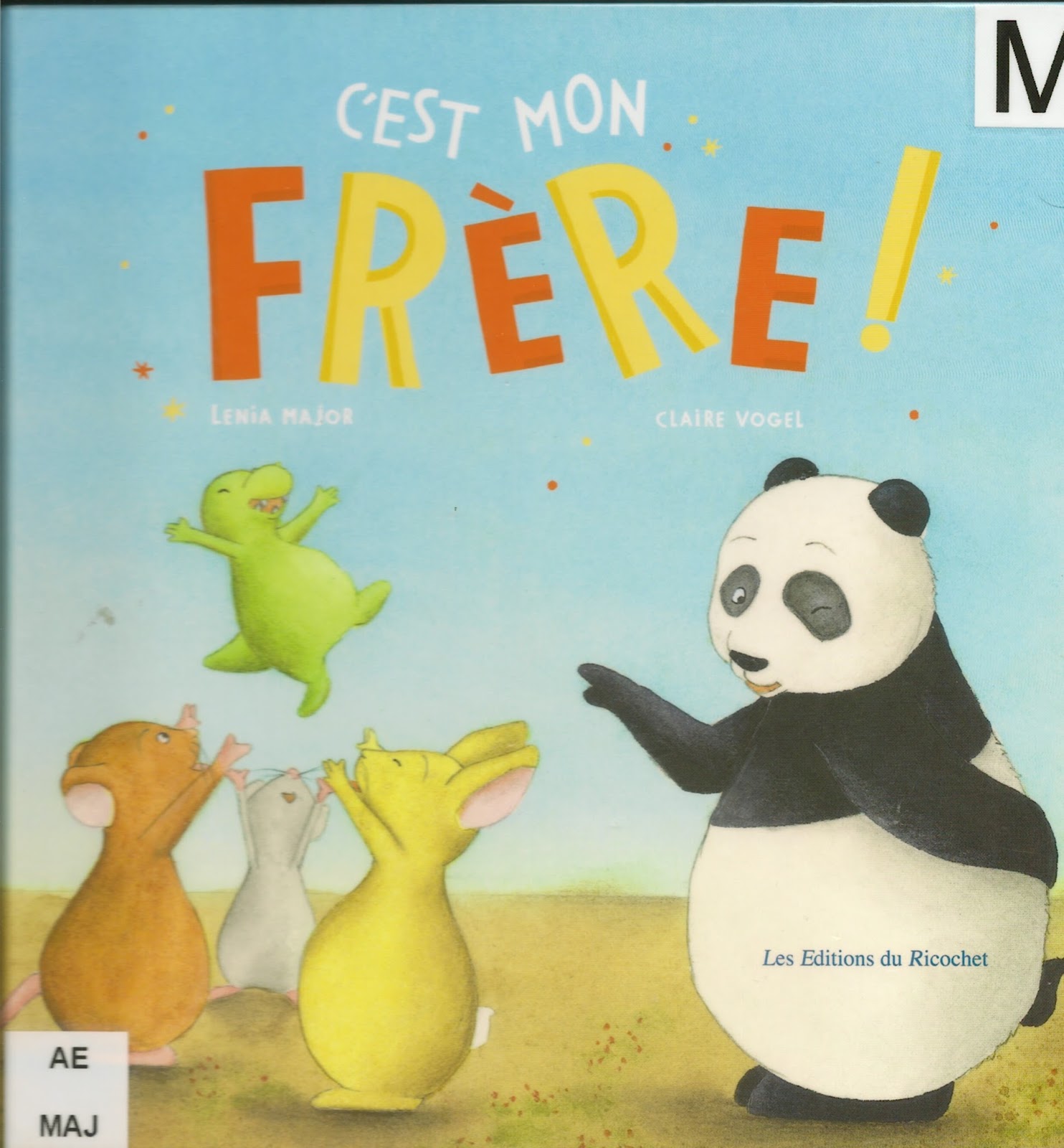 Les lectures jeunesse (et quelques autres) de Jangelis: C'est mon frère ...