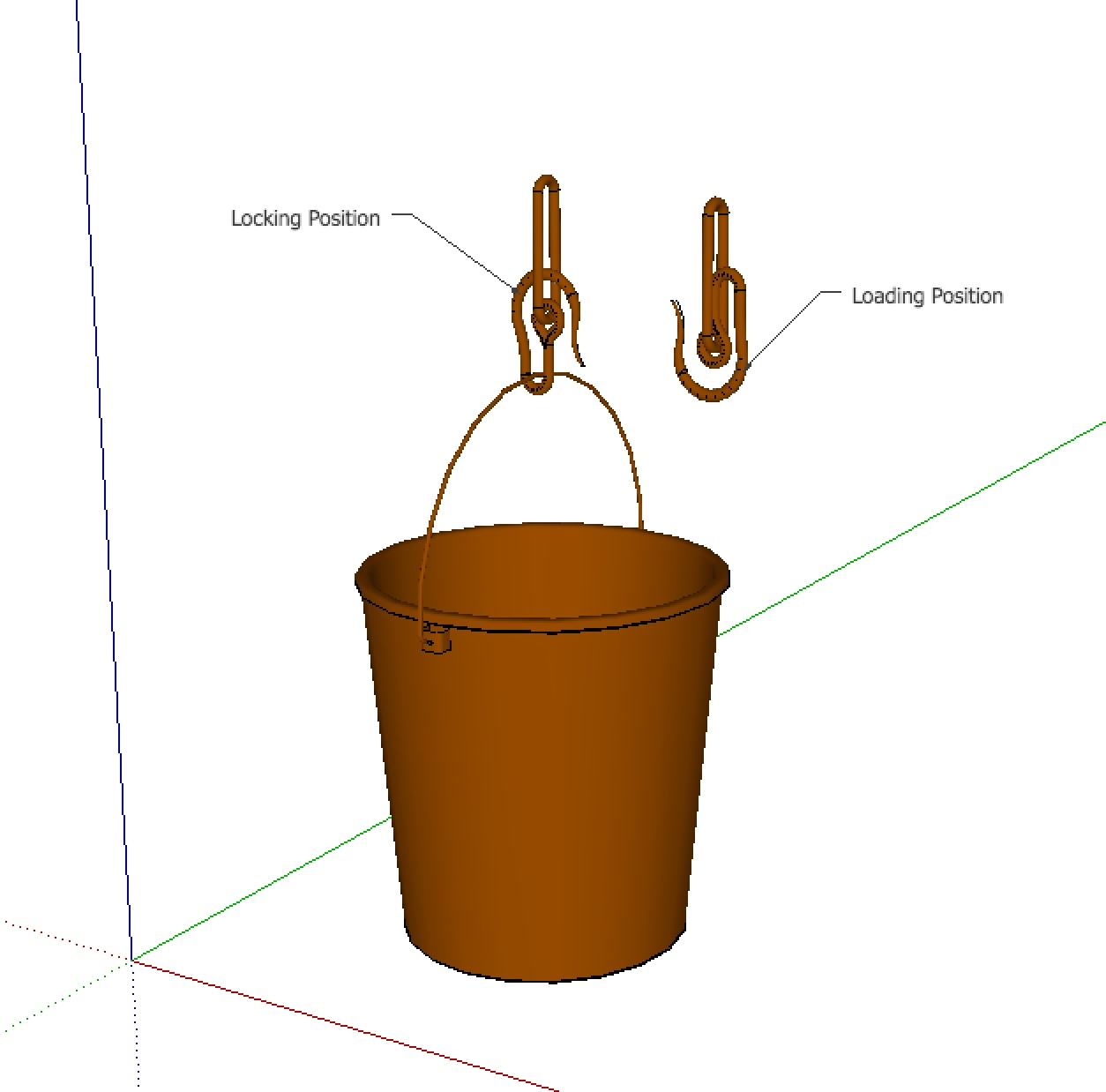 Persimmon Forge: Professional Blacksmithing: Australian Miner’s Safety Hook